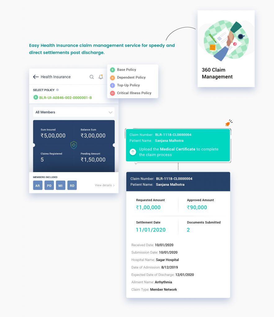 Designing an Insurance Integrated Health App for Mobile - Vidal Health