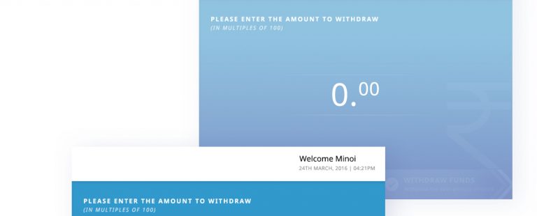 Designing a User-Centric Interface for ATM screens - A Case Study