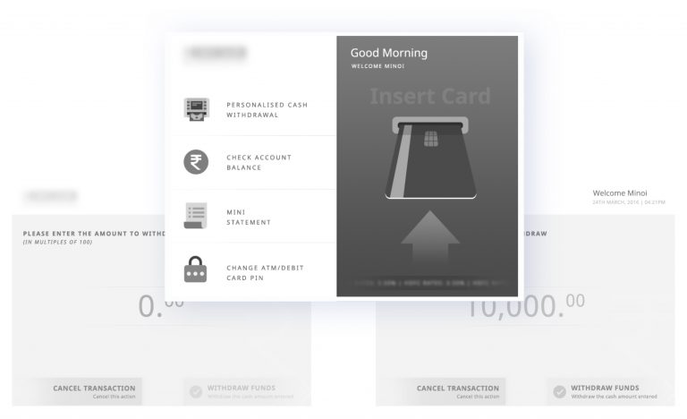 Designing a User-Centric Interface for ATM screens - A Case Study